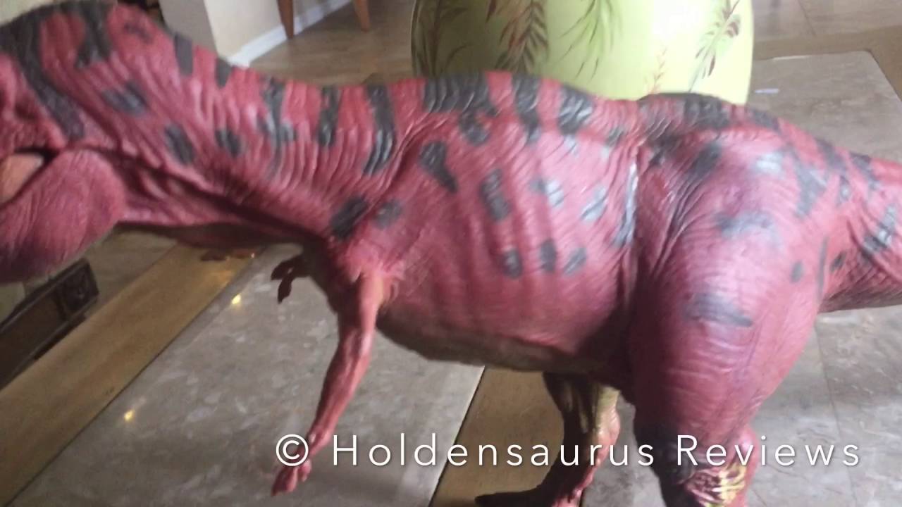 Kenner 1993 Red Rex Toy Review - YouTube