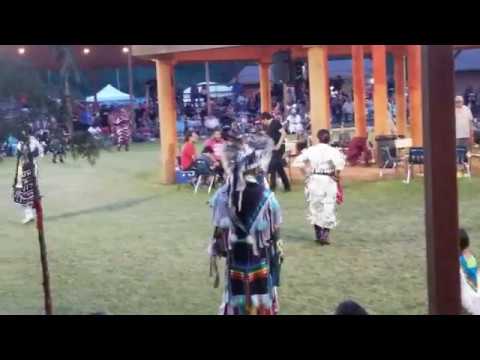 Jingle dress dancers at Couchiching First Nation's 26th Annual Pow Wow ...