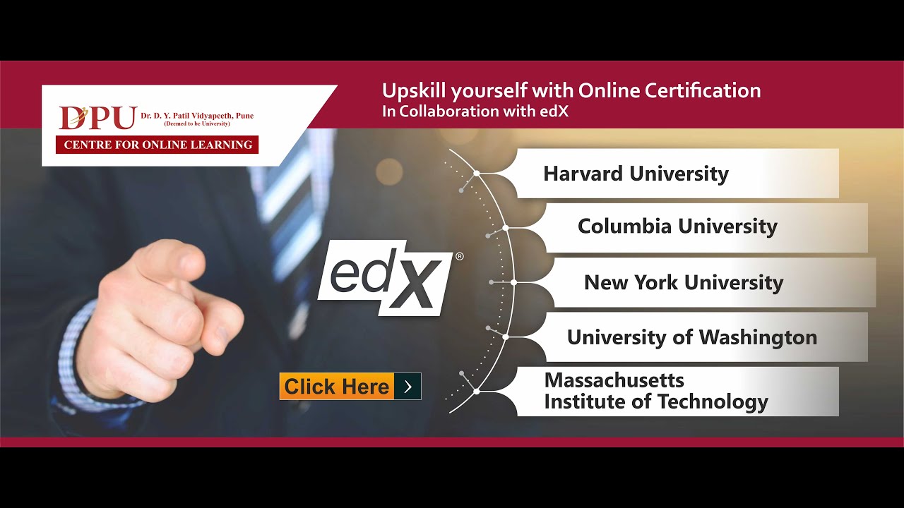 Online MBA with edx International Certification Program - DY Patil ...