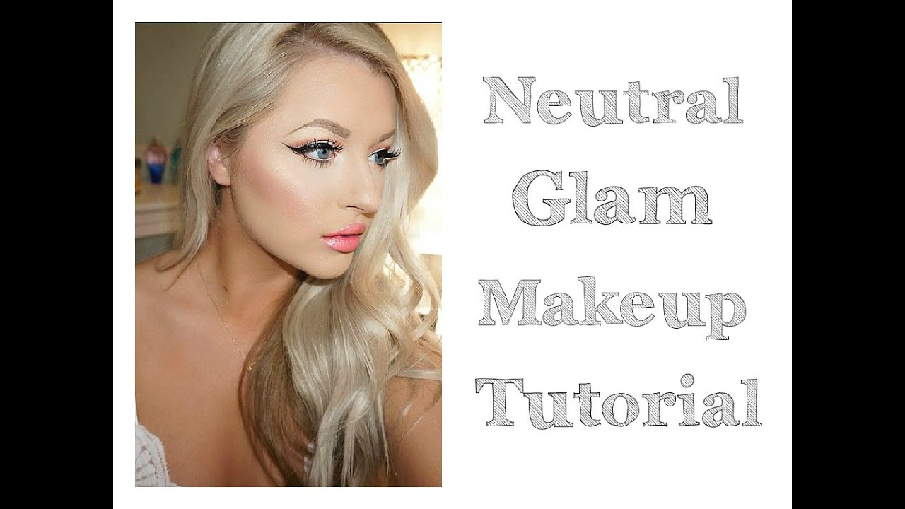 Neutral Glam Makeup Tutorial | BH Cosmetics Wild Child Palette - YouTube
