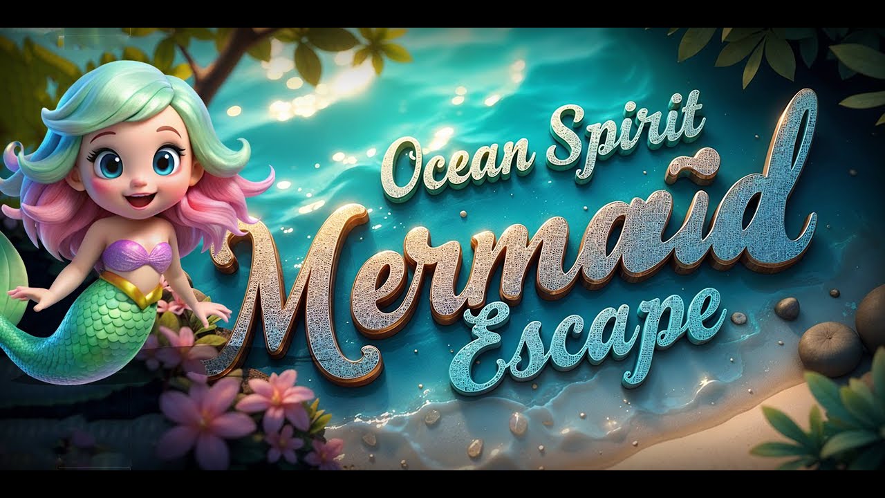 G4K Ocean Spirit Mermaid Escape Game Walkthrough - YouTube