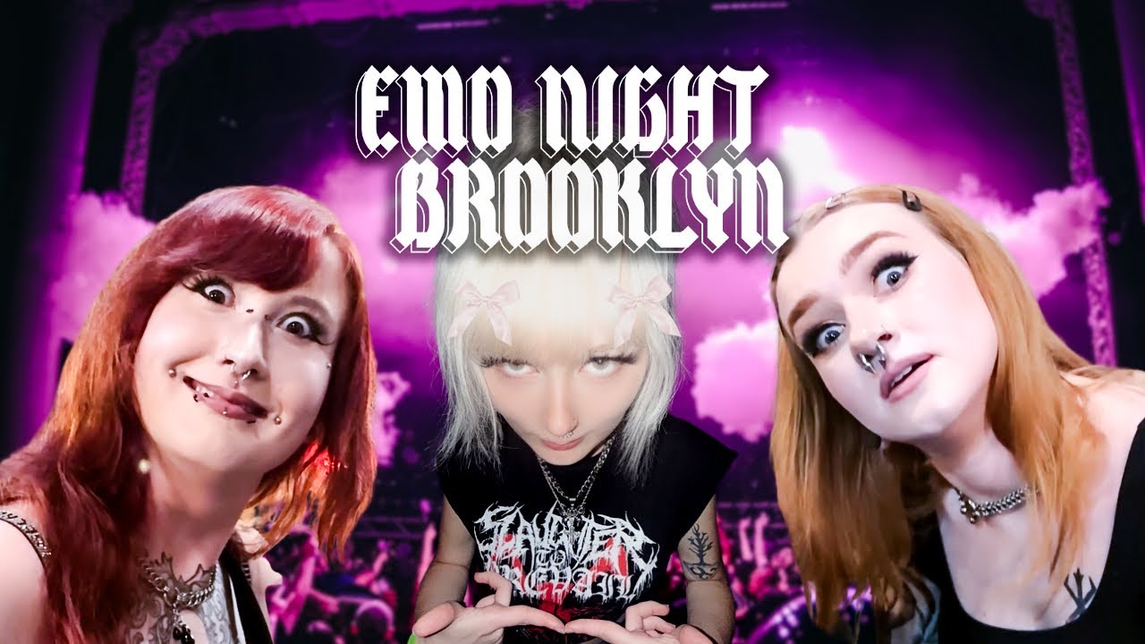 EMO NIGHT VLOG ♡ I Went to the Most EMO Party in Florida 🤘🖤 (ft. Not ...