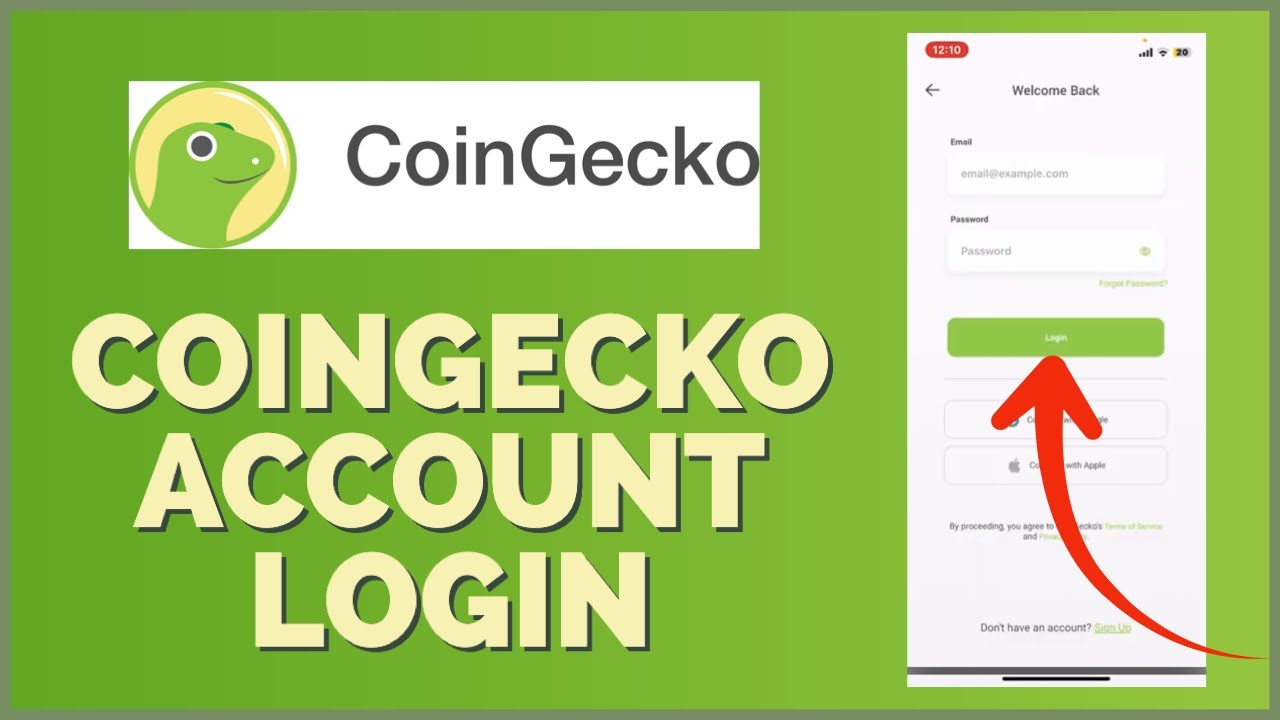 How to Sign In CoinGecko App 2024? CoinGecko App Login - YouTube