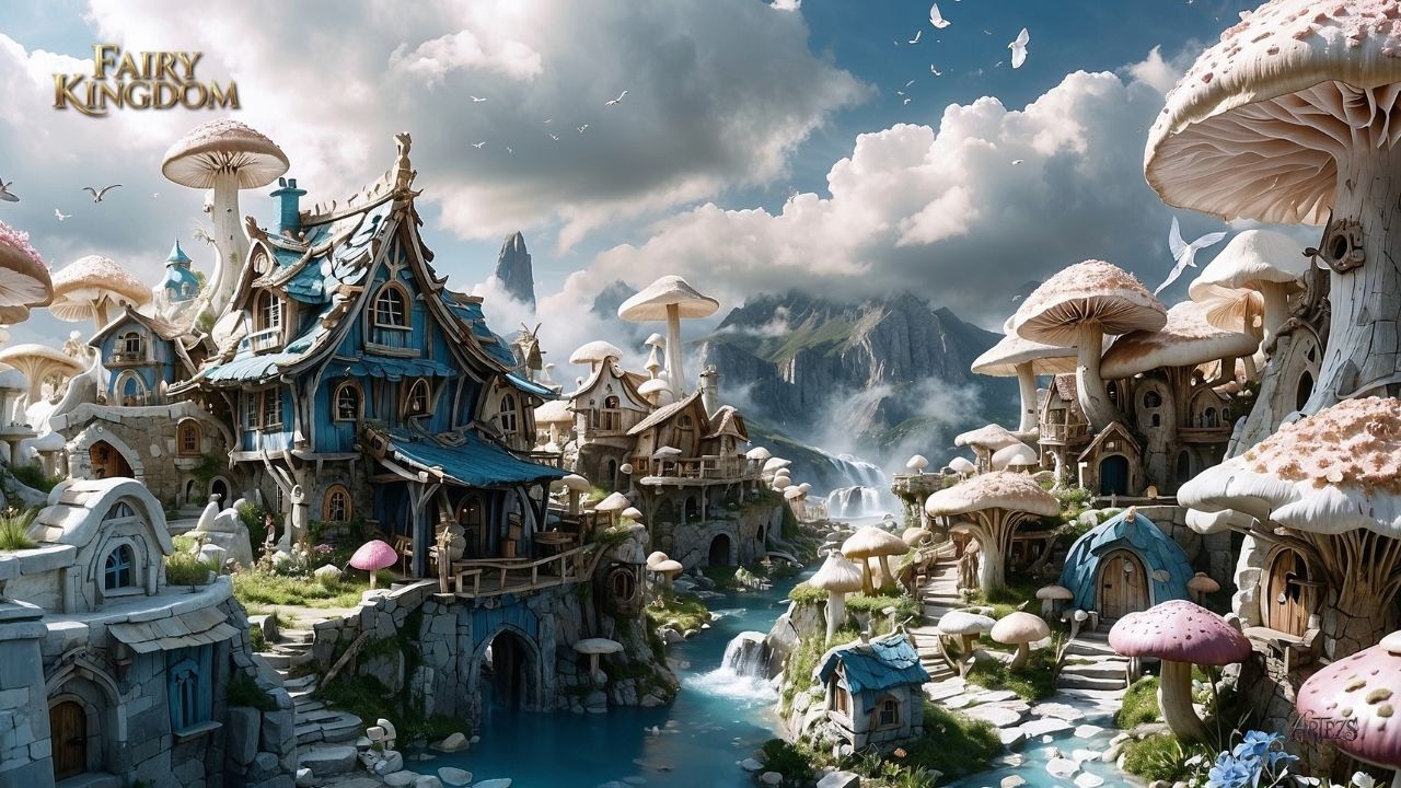 Epic Fairy Worlds | The Pastel Grove | Mycelium Sovereigns - YouTube