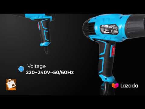 FIXTEC HEAT GUN FHG20002 - YouTube