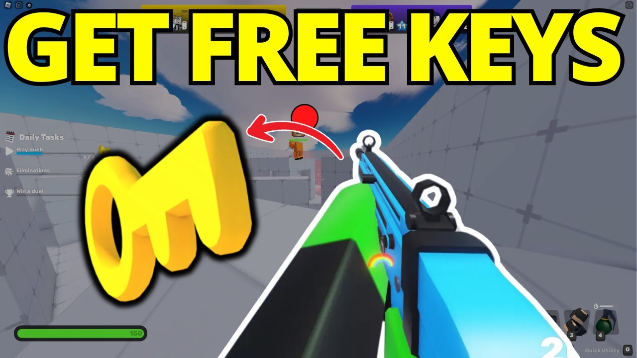 How To Get Free Keys in Roblox Rivals - YouTube
