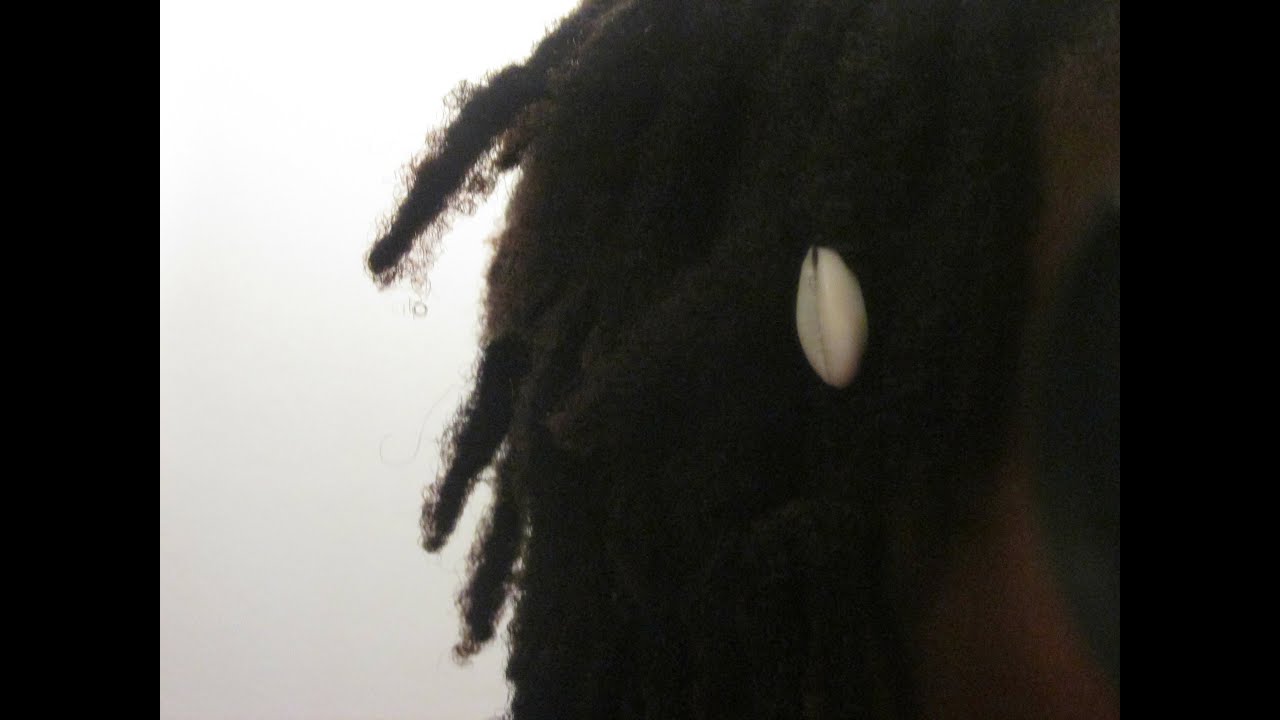 How to add Cowry shells to Locs | JORDANNA NICHOLE - YouTube