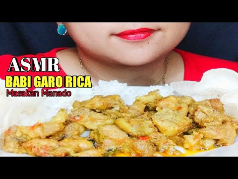 MANTAP 🤤 ASMR DAGING BABI GARO RICA MAKANAN KHAS MANADO | ASMR ...