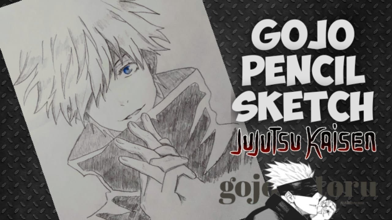 Satoru Gojo ___ pencil-sketch - YouTube