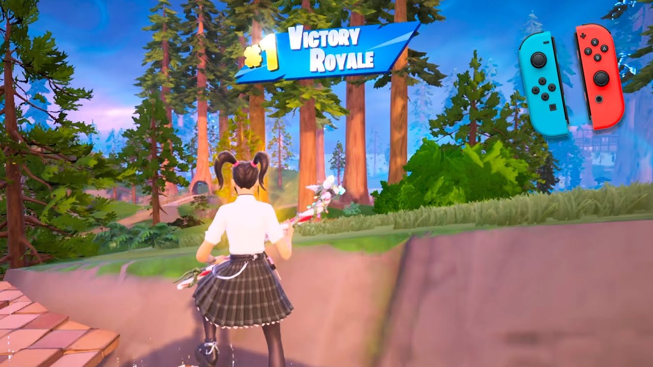 Fortnite Nintendo Switch Gameplay (Chapter 7 Season 1) - YouTube