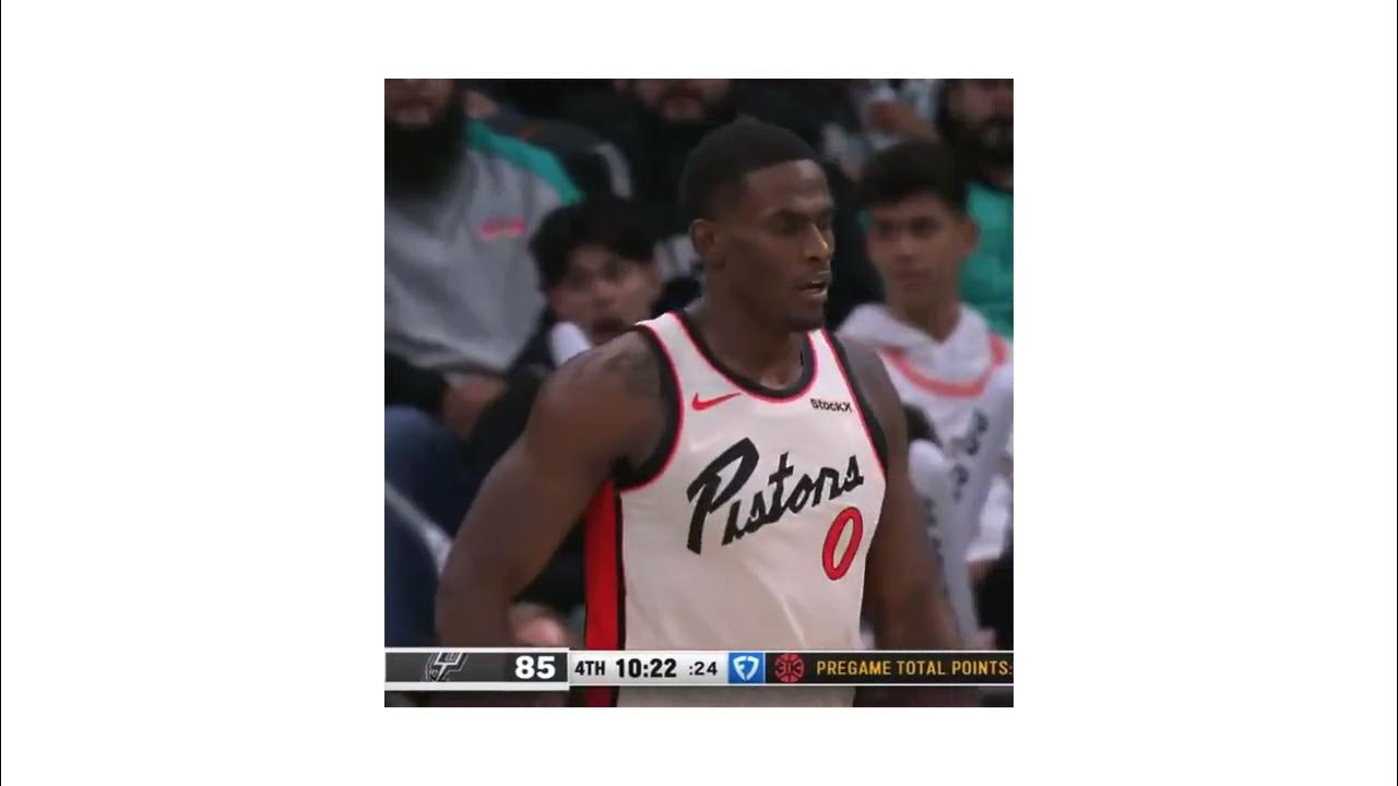 JALEN DUREN OVER TWO DEFENDERS! 💥🔥 Pistons LEAD in the 4Q! #nba #highlights #sports #basketball ...
