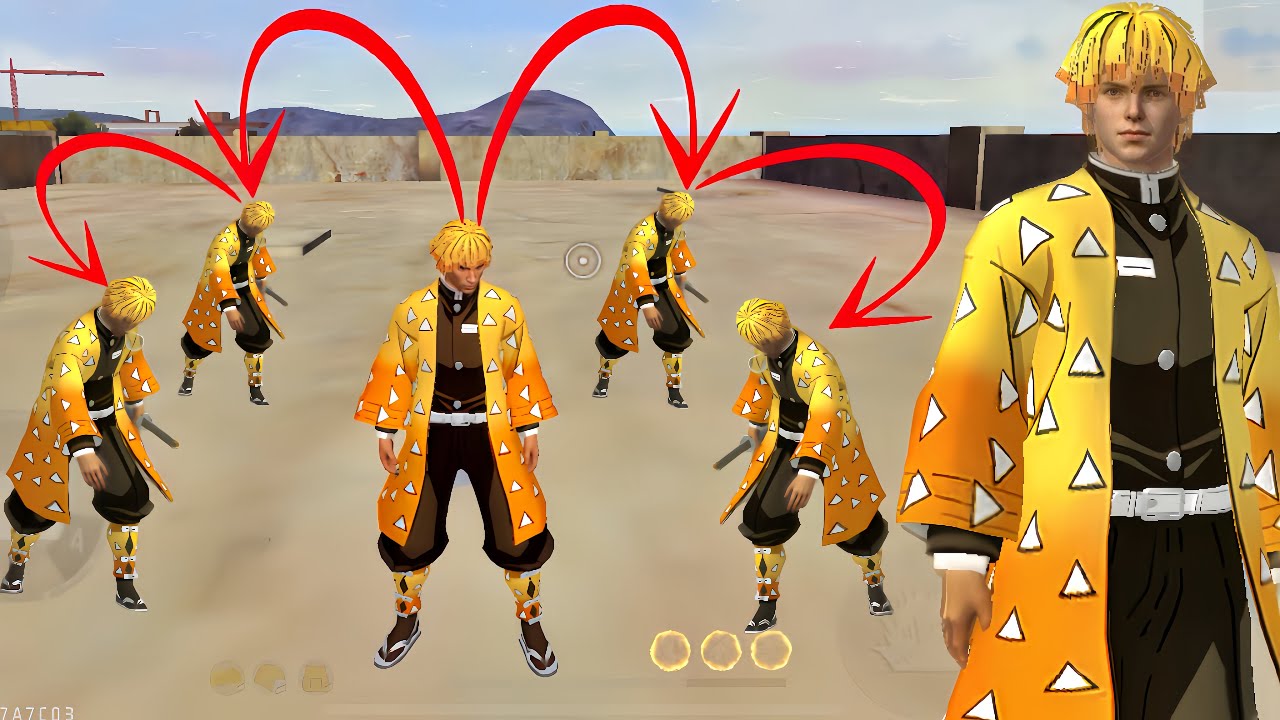 ये नामुमकिन है😳I USE THE ZENITSU'S BUNDLE SKIN AND THIS IS WHAT IT DOES ...