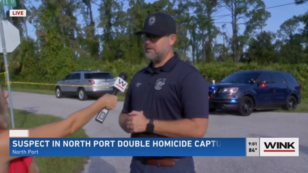 North Port double homicide North Port Police PIO interview - YouTube