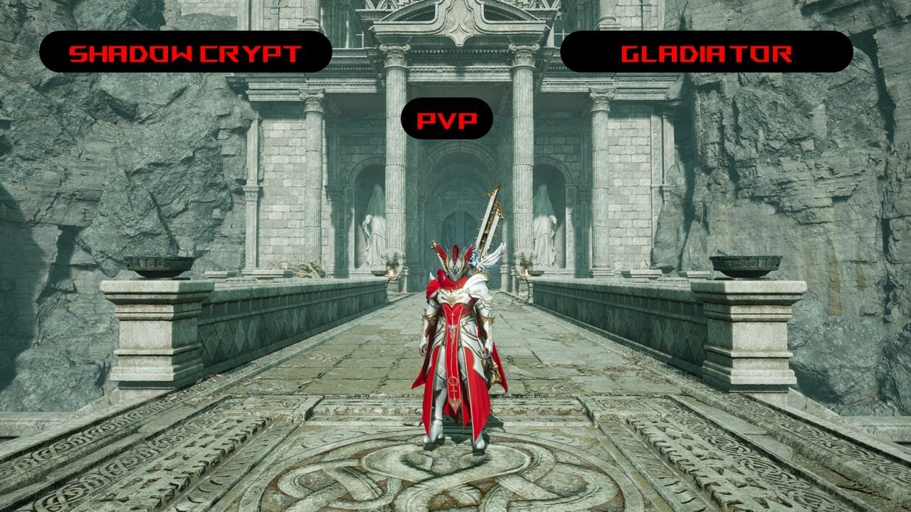 PVP Shadow Crypt - Starlight Server SA - Gladiator GS Spear TL - YouTube