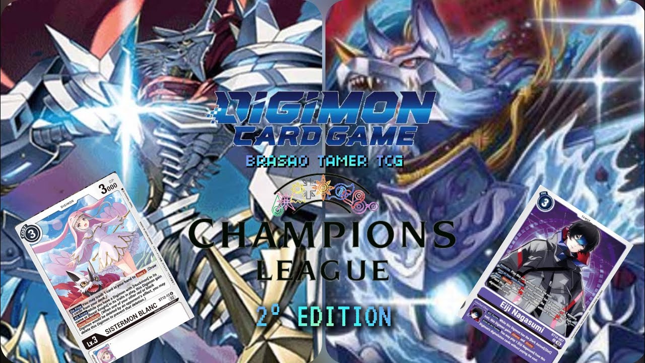 Jesmon (cesar) Vs fenrir (ariamiro) DIGIMON Champions league 2° edit 1 ...