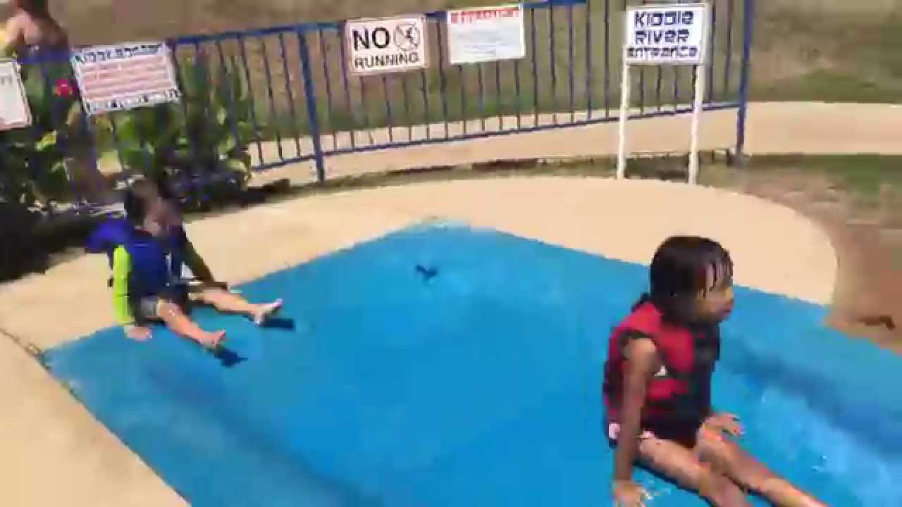 Fun day at the kiddie pool - YouTube