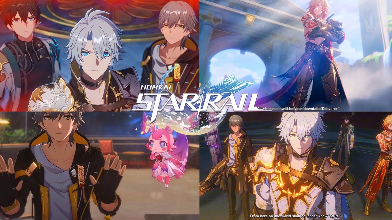 HSR Amphoreus Main Story Quest All Cutscenes | Honkai Star Rail V3.0 ...