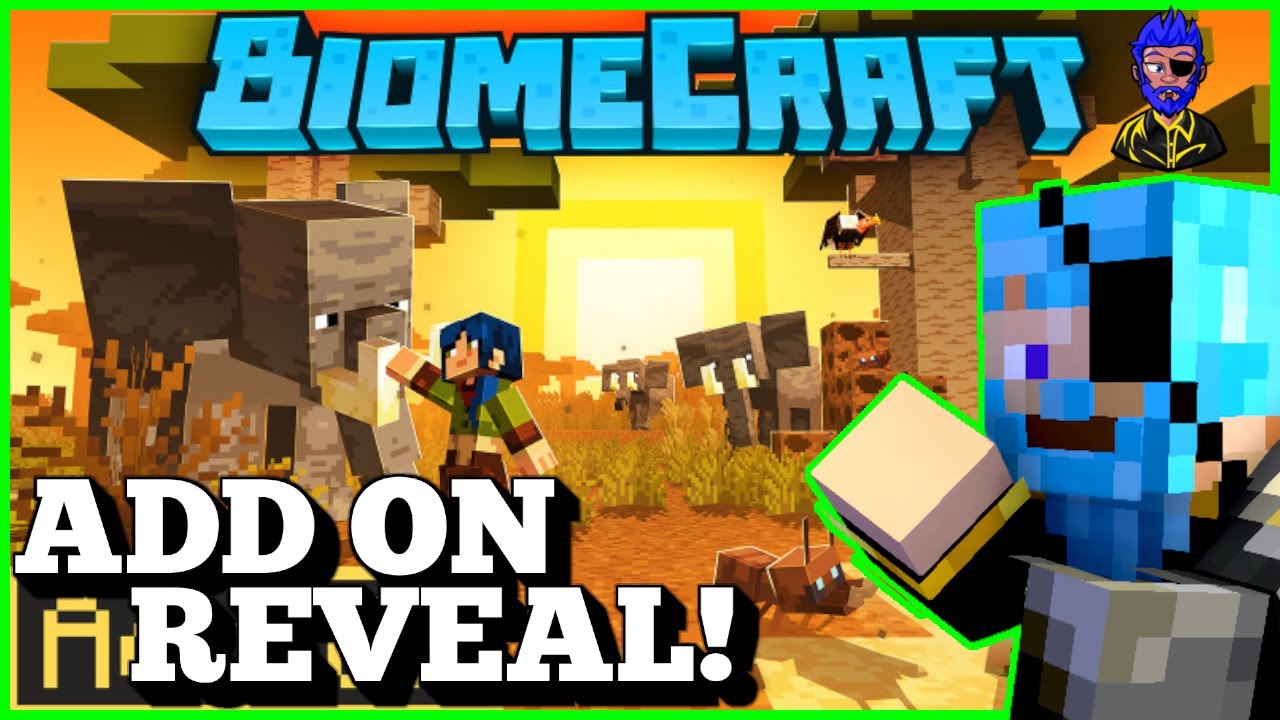 BiomeCraft Add On ¦ Daz Man's Add On Reveal ¦ Minecraft Bedrock ...