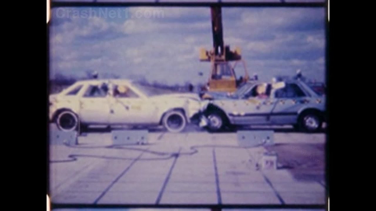 Honda Accord vs AMC Concord | Head-on Full Frontal Crash Test by NHTSA ...