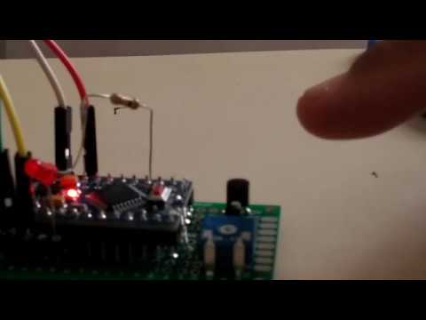 BC548 Sensibilidade de aproximação (Arduino) - YouTube