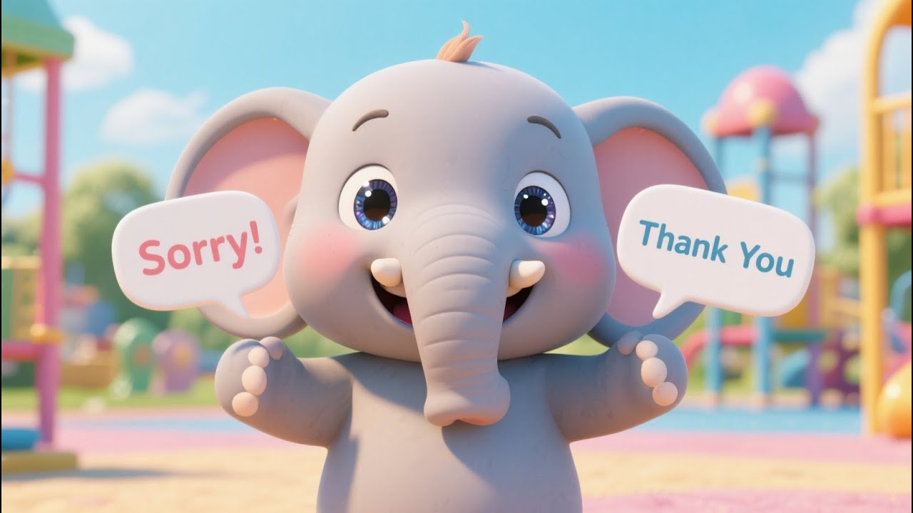 Voi Con Học Xin Lỗi & Cảm Ơn – Bài Hát Thiếu Nhi Dễ Hát Dễ Nhớ - YouTube