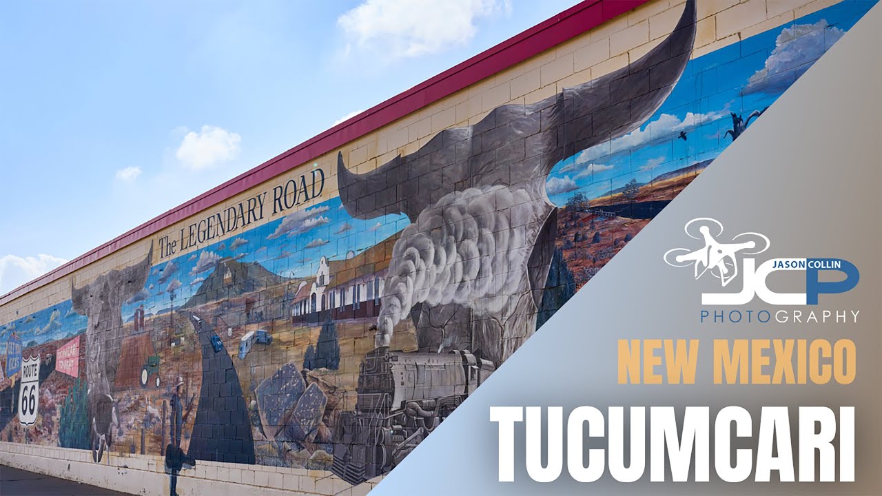 Tucumcari New Mexico Drone Video Tour - YouTube