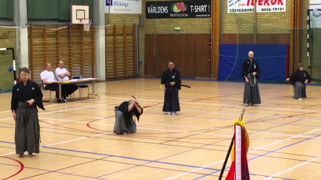 Iaido SM 2015 - Domar embu - YouTube
