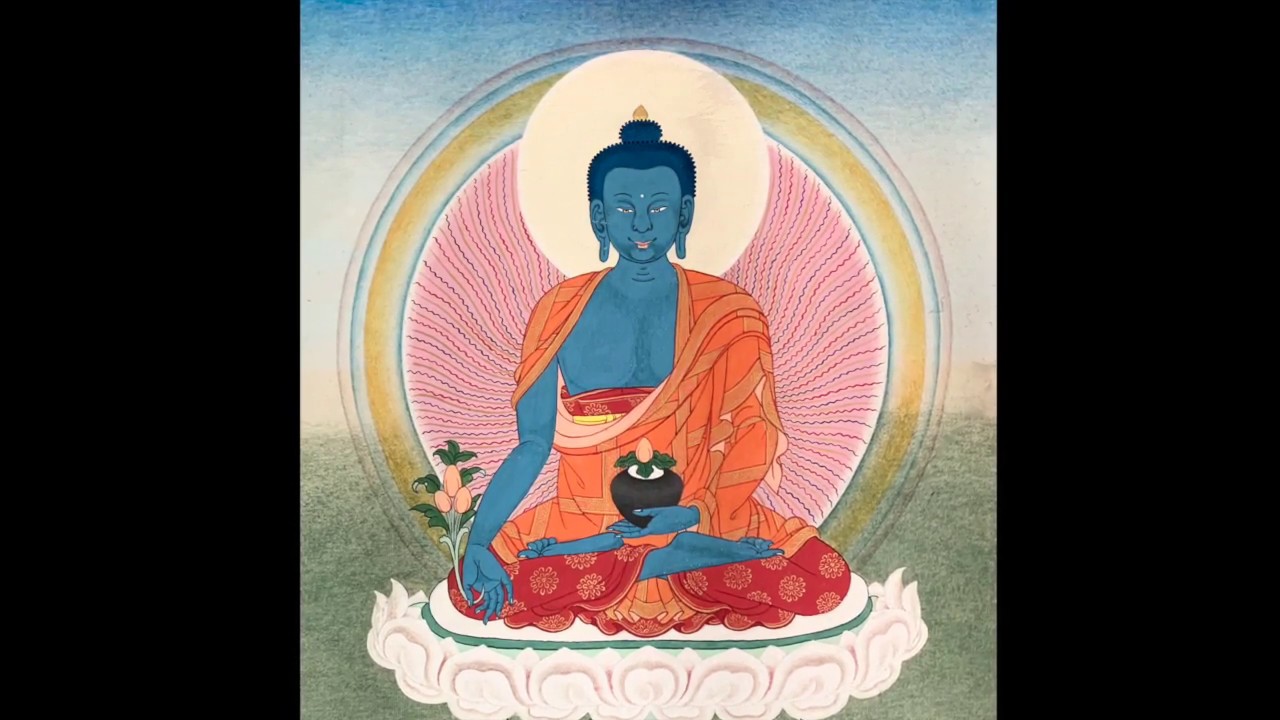 Medicine Buddha creation with Mantra. - YouTube