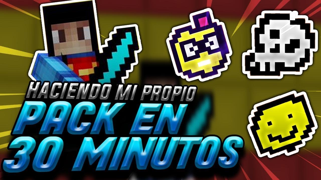 HACIENDO MI PROPIO TEXTURE PACK EN 30 MINUTOS!! + MOUSE & KEYBOARD CAM ...