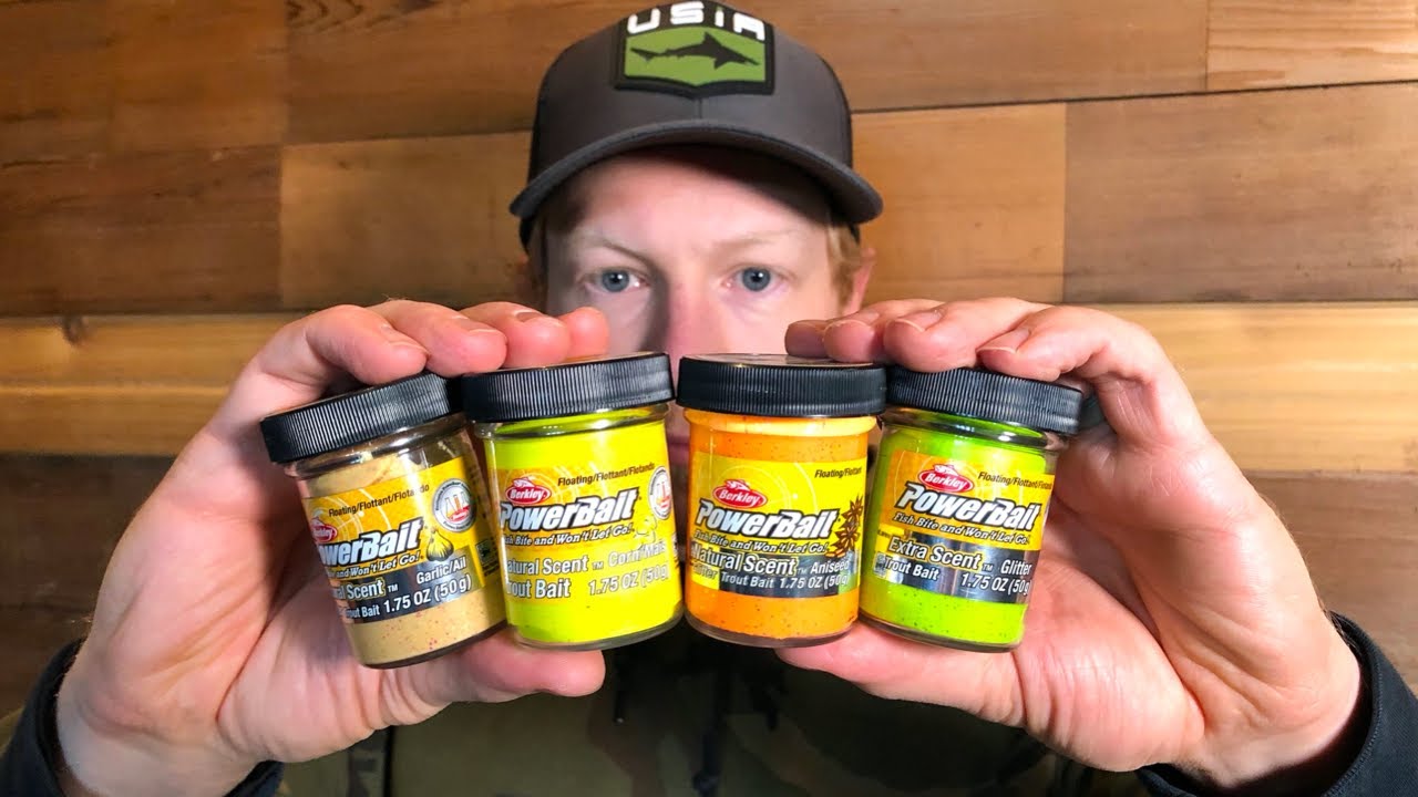 Top 5 Spring Trout Fishing PowerBait Colors - YouTube