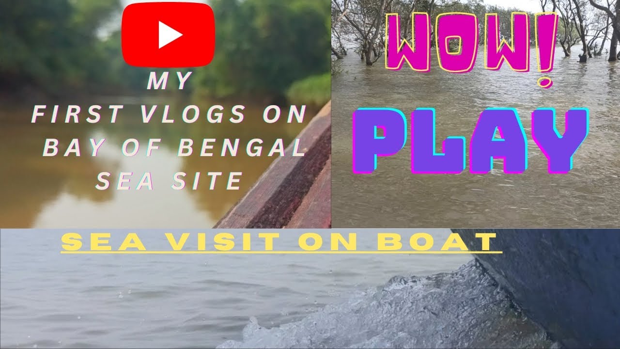 First vlog|| sea visit on boat😀😀 1080p bttr experience hukitola site ...