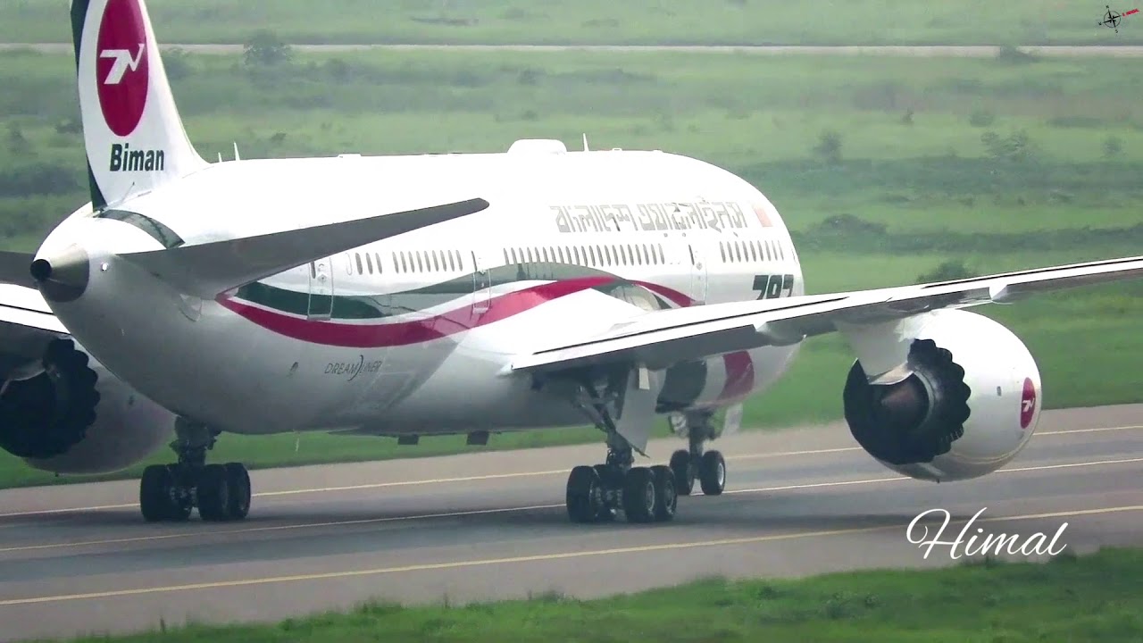 Biman Bangladesh Airlines 3rd 787-8 Dreamliner " The Gangchil ...