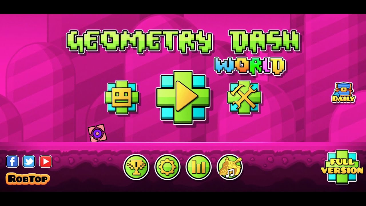 Beating gd world levels - YouTube