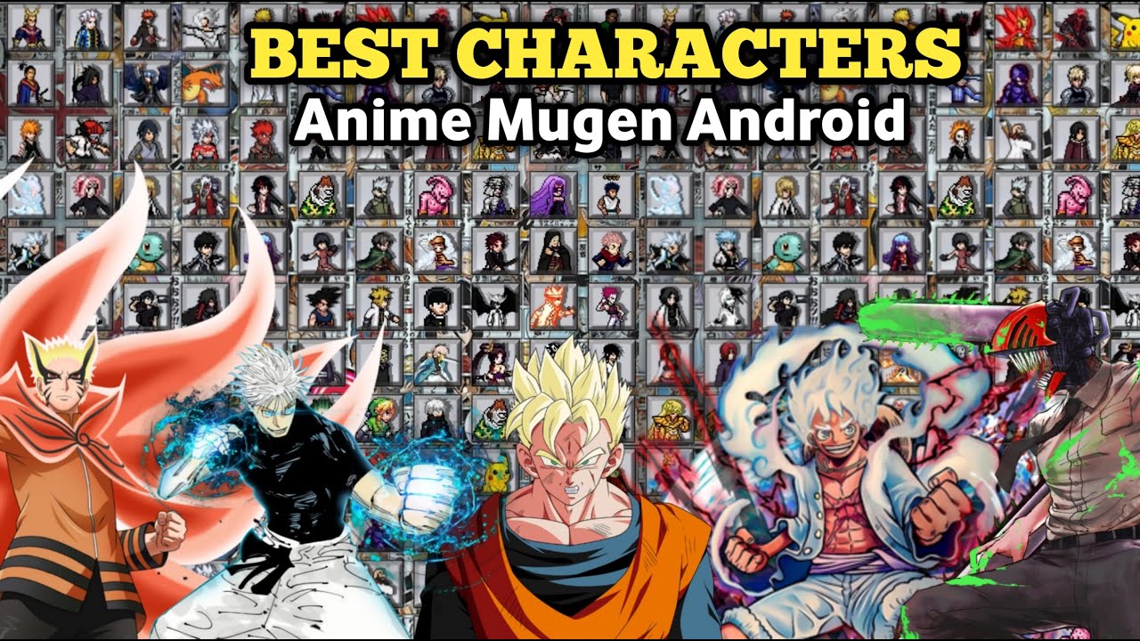 New Update!! Anime All Star Collecton V4 | Best Mugen Game Android ...