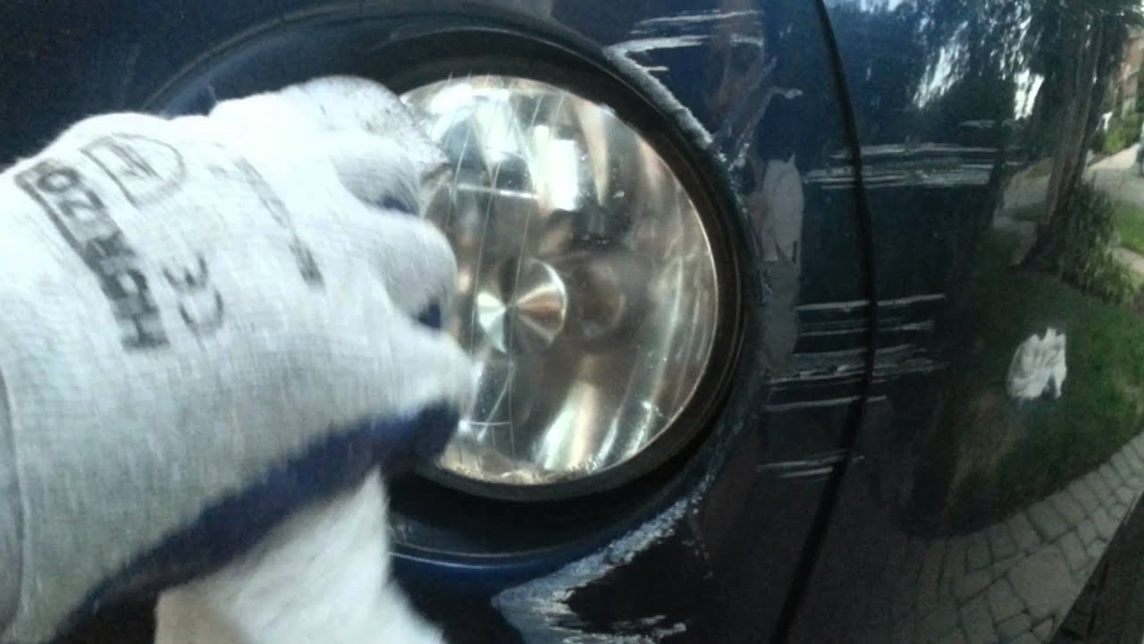 Clean fog light - YouTube