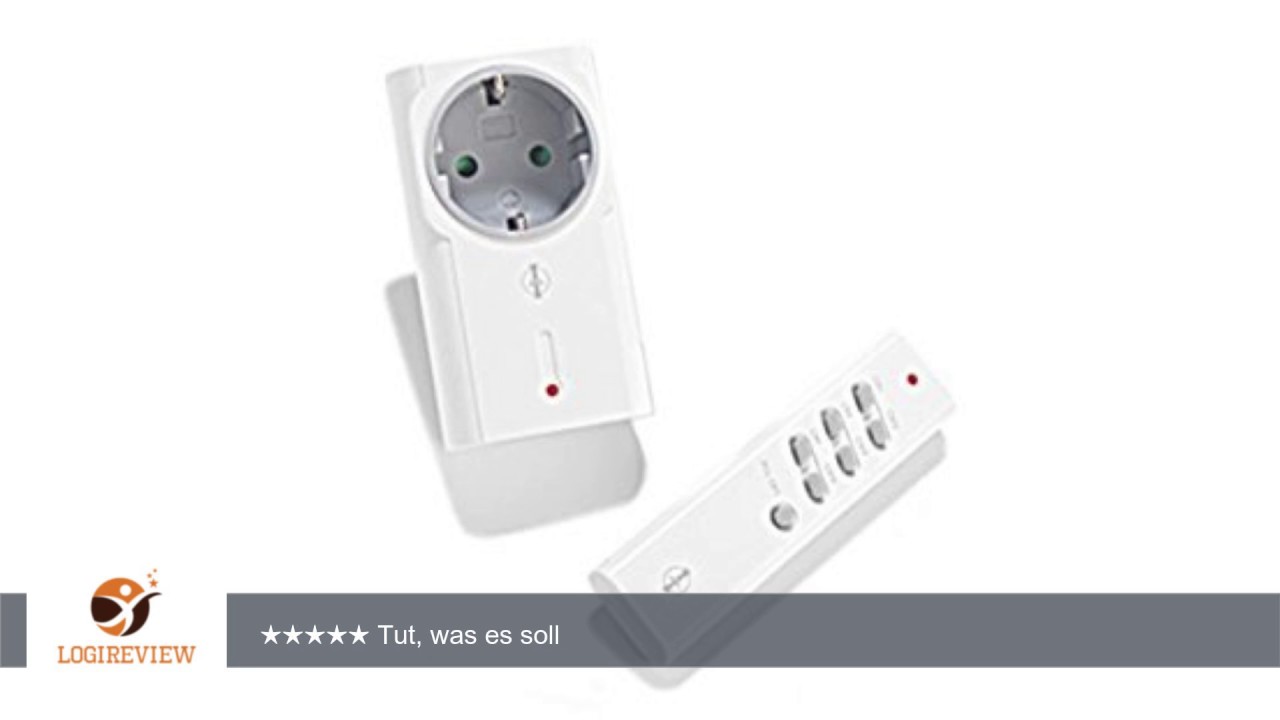 Intertechno Funksteckdosen Set 1 fach mit 1x Funksteckdose und 1x Fernbedienung | - YouTube