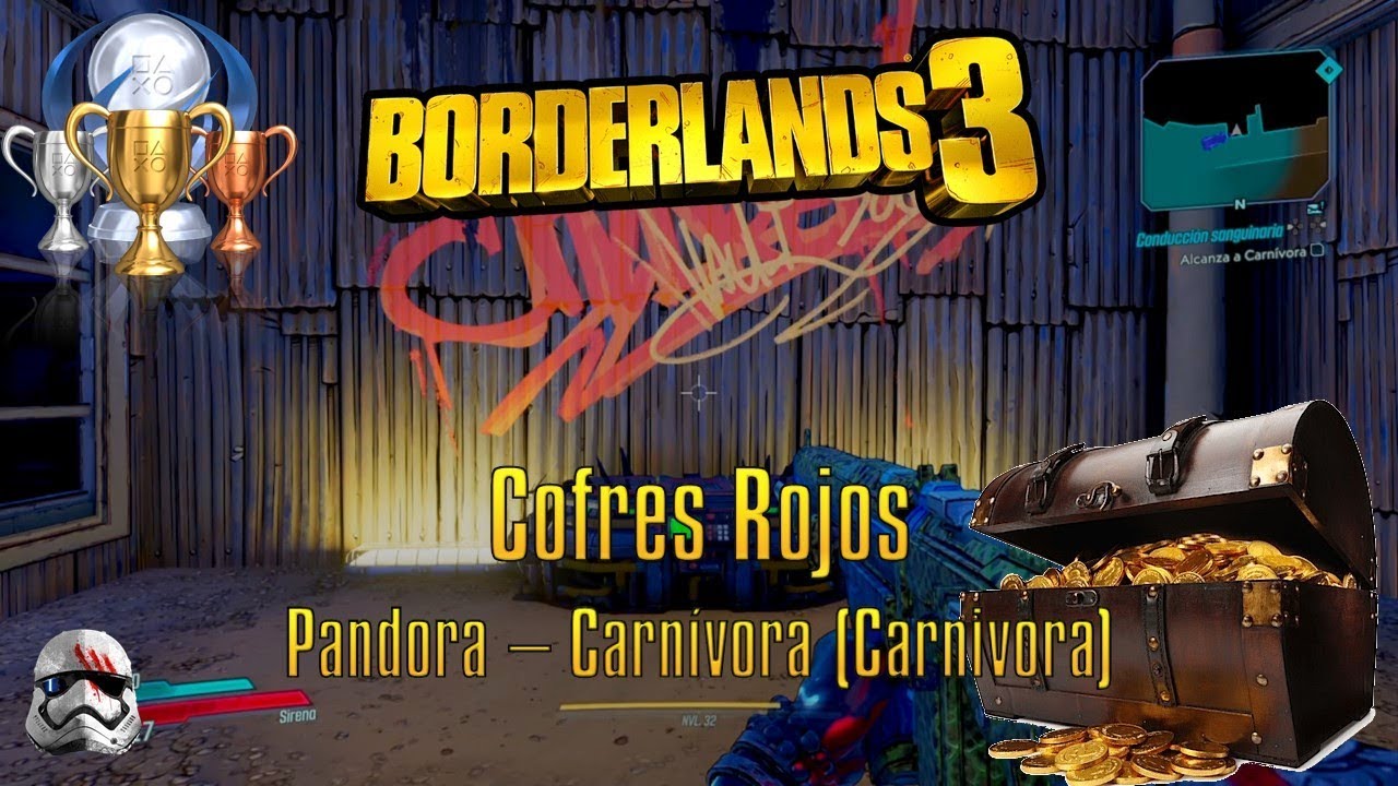 Borderlands 3 - Cofres Rojos [Pandora - Carnívora (Carnivora)] - YouTube