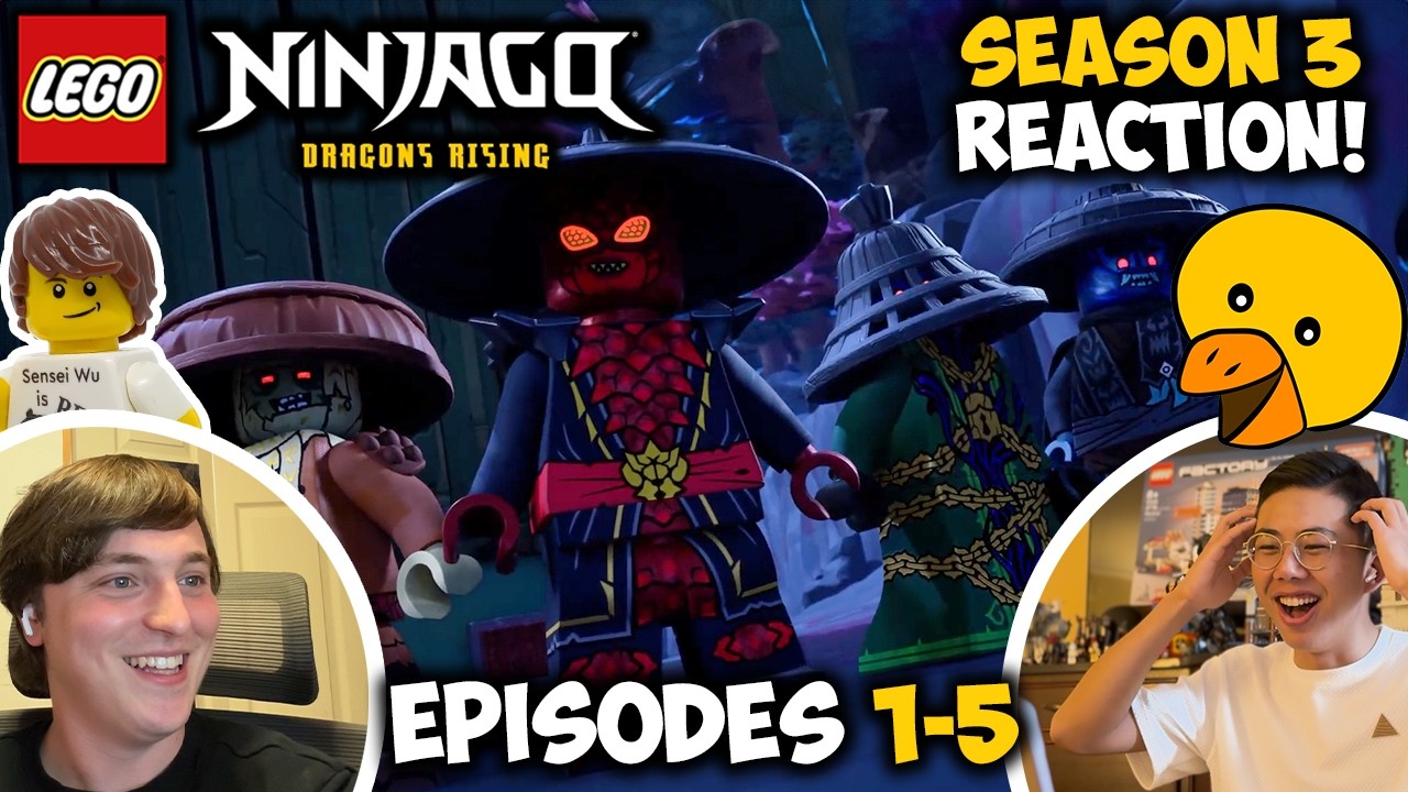 Reacting to Ninjago Dragons Rising Season 3 w/ Bricks By Mind ...