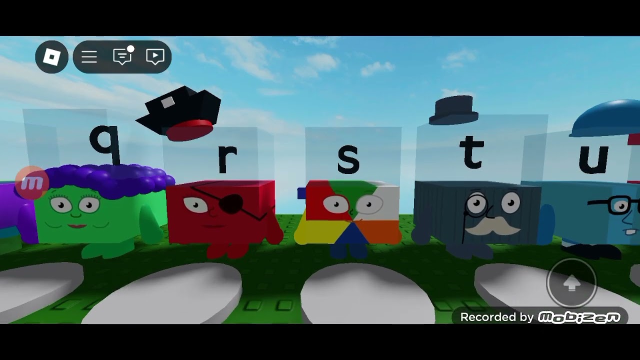 alphablocks in roblox - YouTube