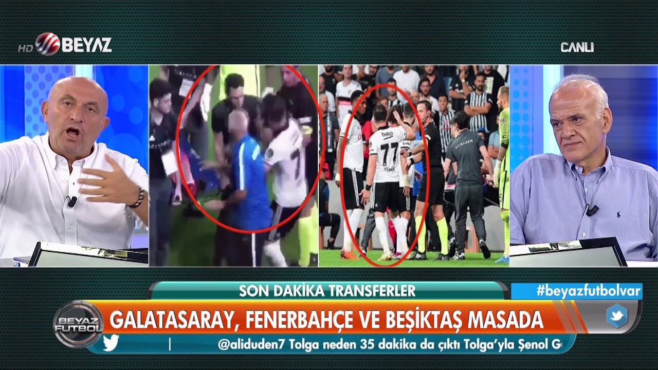 Beyaz Futbol 26 Ağustos 2018 Kısım 4/6 - Beyaz TV - YouTube