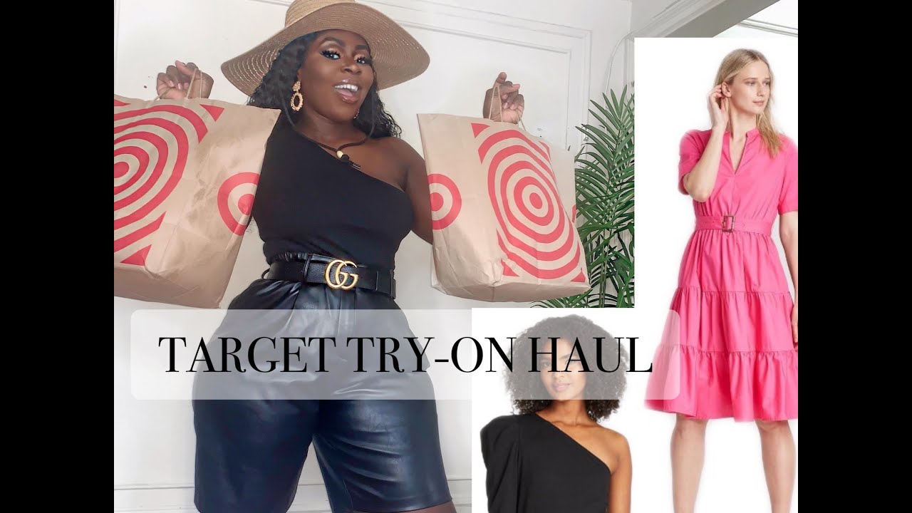 HUGE TARGET TRY-ON HAUL SUMMER 2020 - YouTube