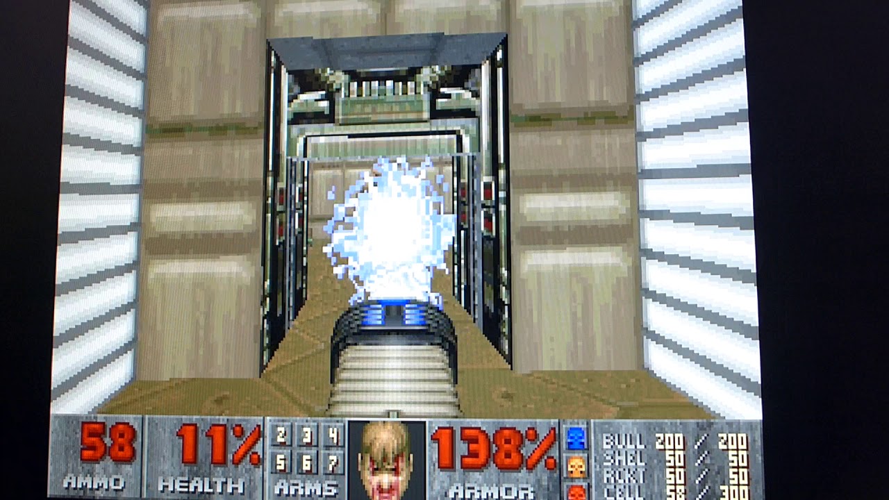 DOS Doom, 486 speed - YouTube