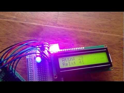Arduino + Mindwave + LCD - YouTube