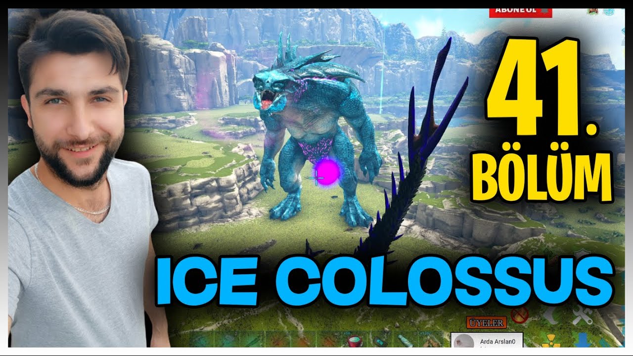 İce Colossus Fight | ARK Primal Fear | Modlu | #41 - YouTube