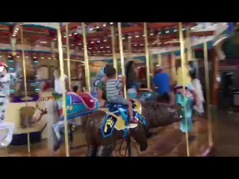 Carousel at Silver Beach MI USA - YouTube