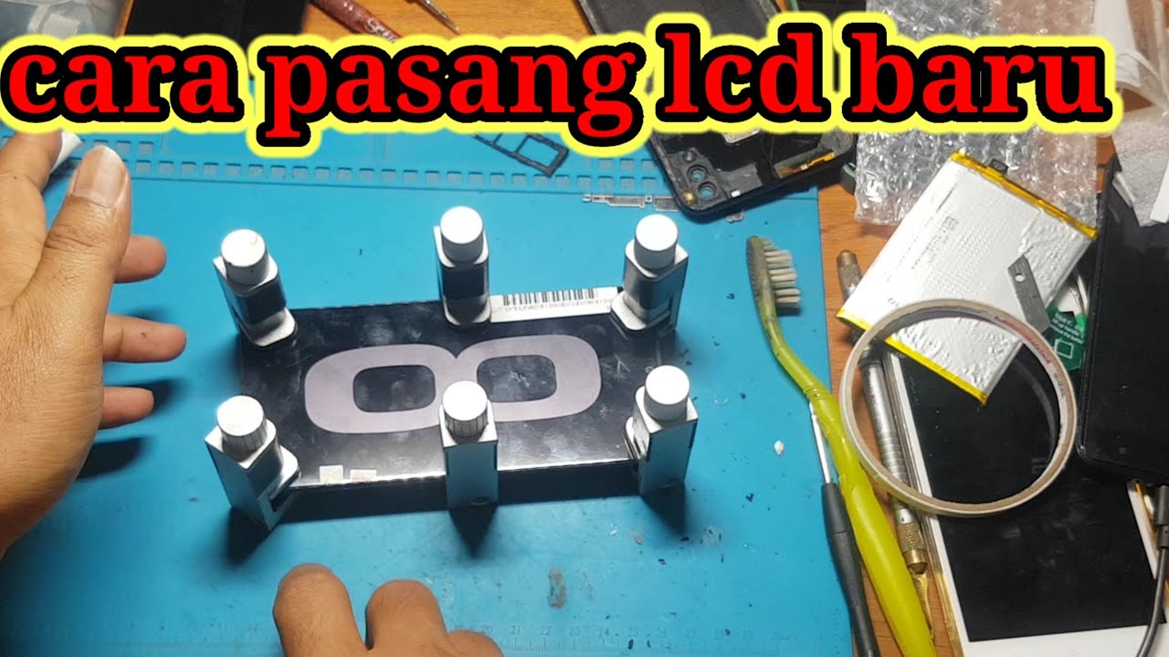 cara memasang lcd baru vivo y91 - YouTube