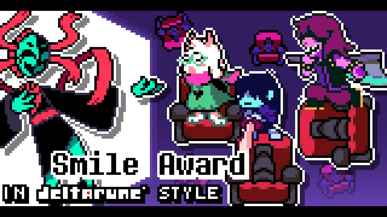 Smile Award in Pixel | Seek's Cool Deltarune Mod - YouTube