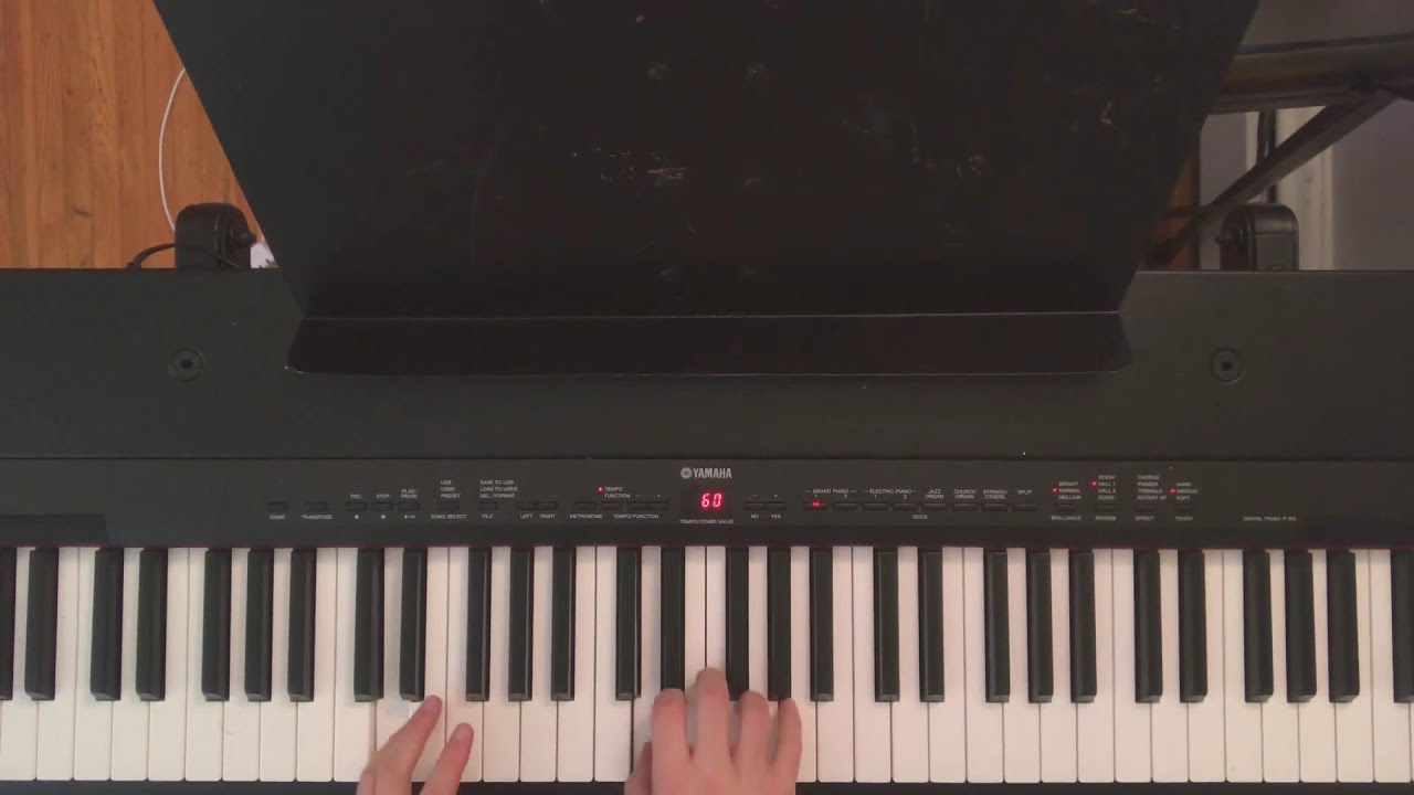 D Minor Five Finger Pattern - YouTube