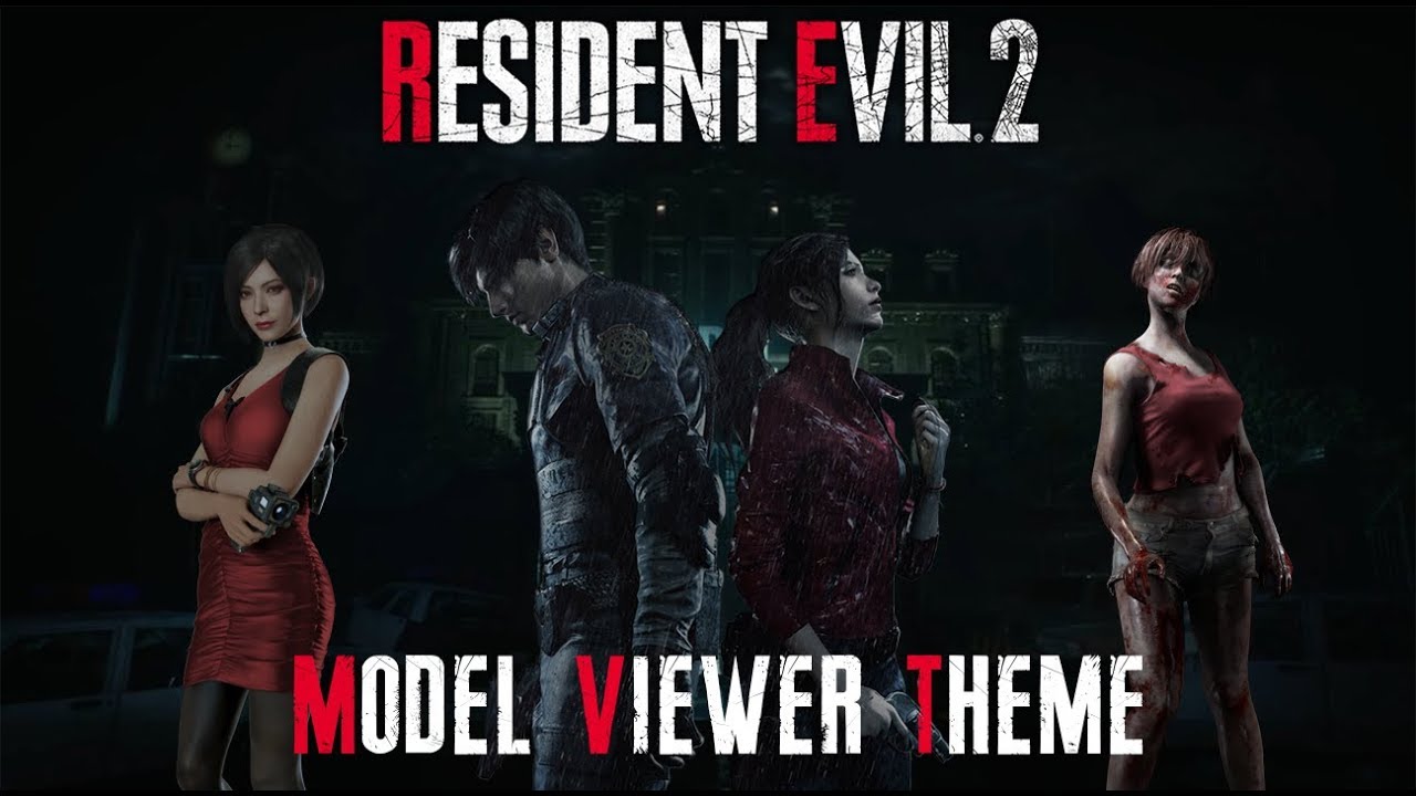 Resident Evil 2 Remake: Model Viewer Theme (Save Room B) - YouTube