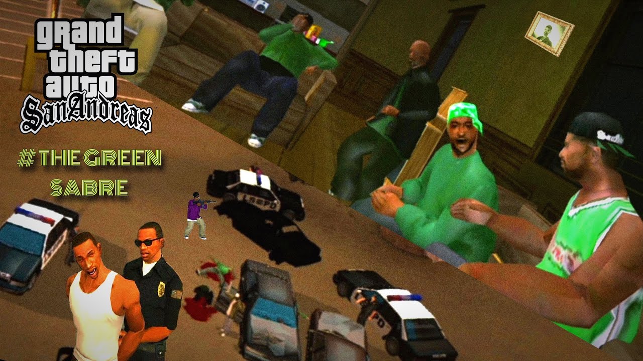 Gta san andreas || mission the green sabre || grand theft auto - san ...